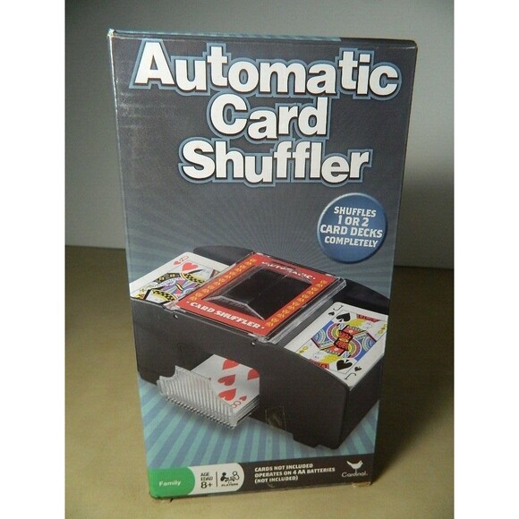 Cardinal Industries | Toys | Automatic Card Shuffler 2 Deck Poker Card ...